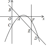 如图.抛物线y=ax2+bx+c与x轴交于A.B两点.与y轴交于点C(0.2).且OB=4OA.tan∠OCB=2.求抛物线的解析式． 题目和参考答案——青夏教育精英家教网——